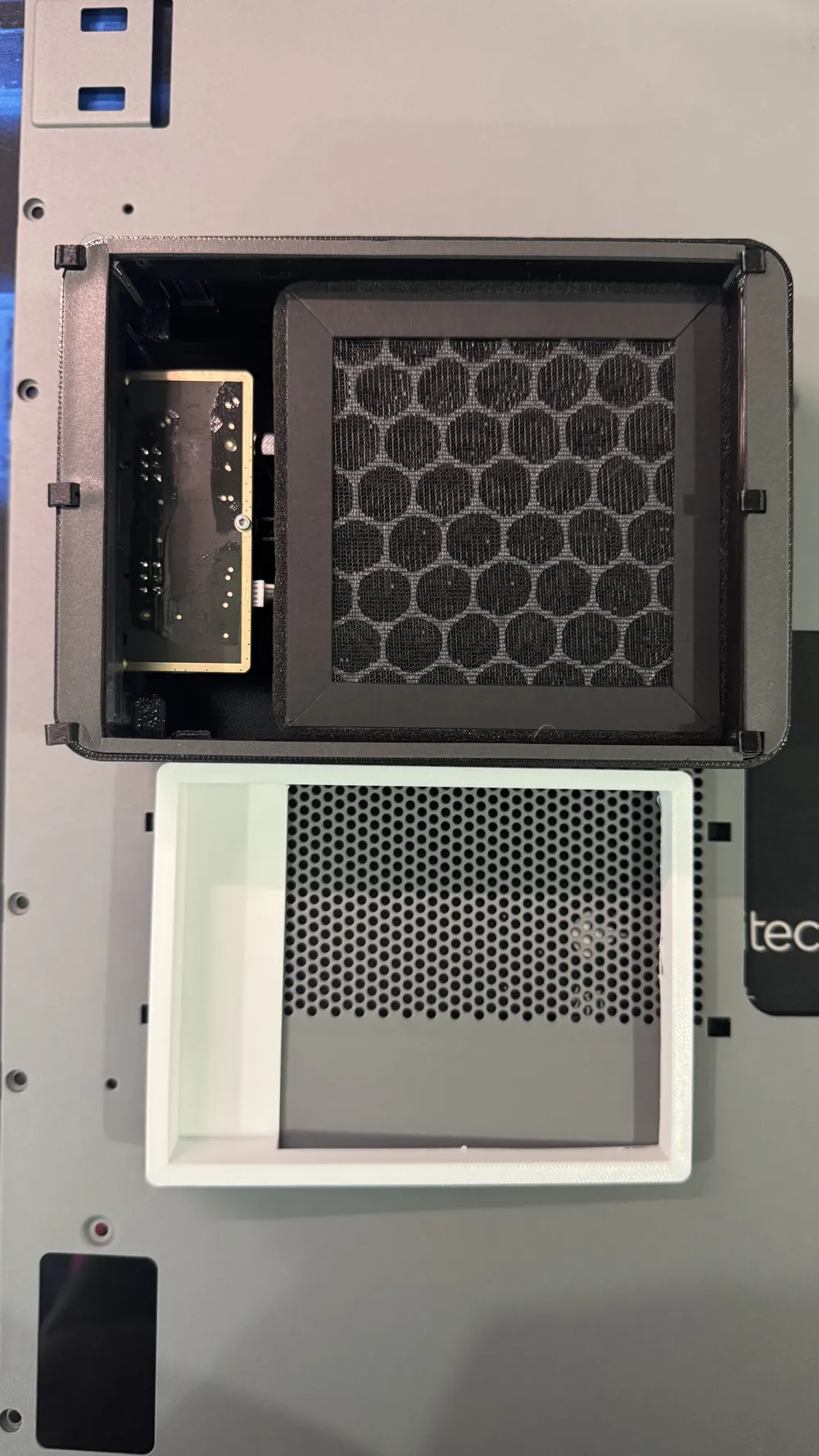 Staffa di adattamento per elemento filtrante Creality K1MAX per ventola ...