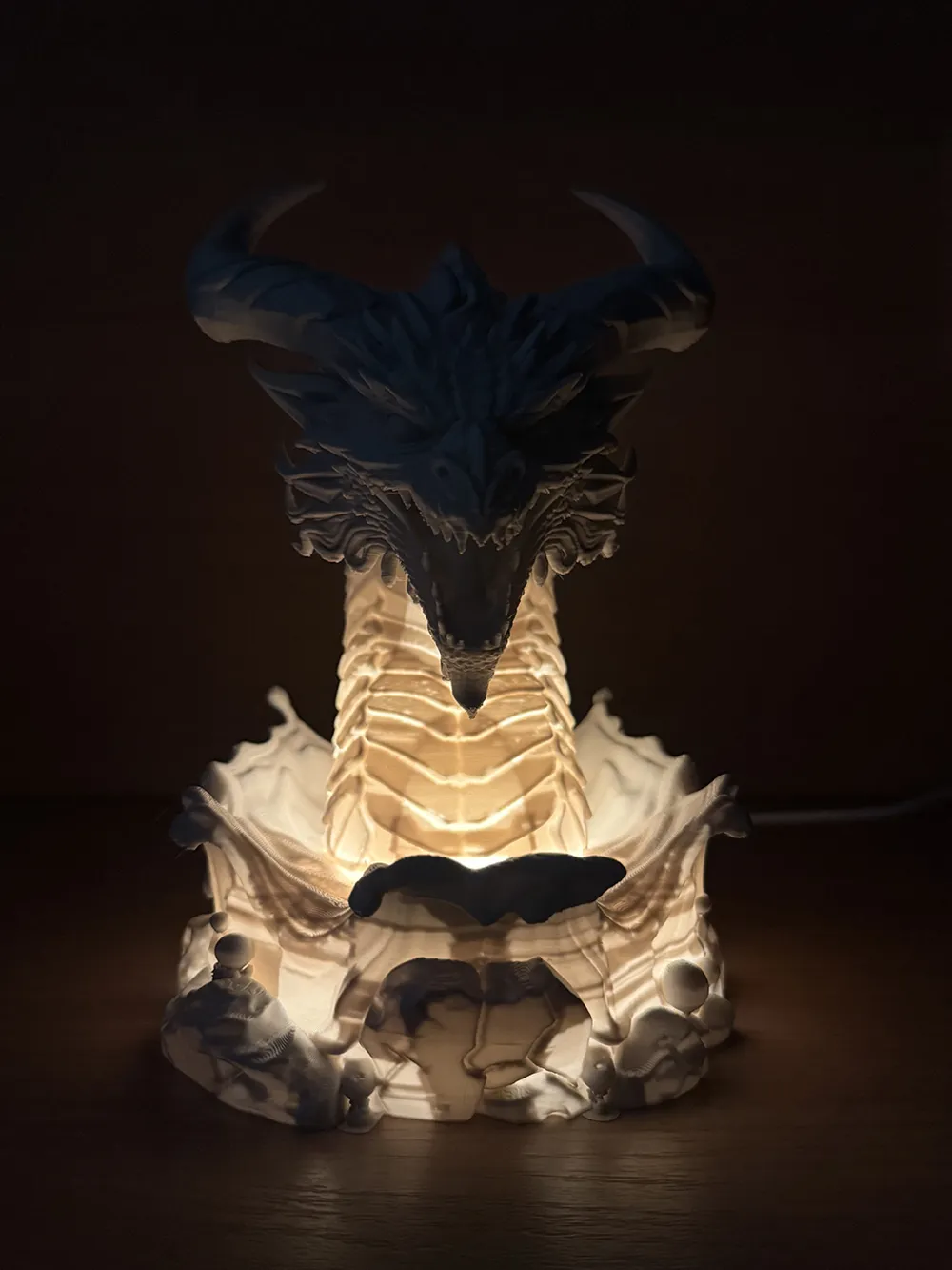 Dragon's Roar - book nook - Free 3D Print Model - MakerWorld
