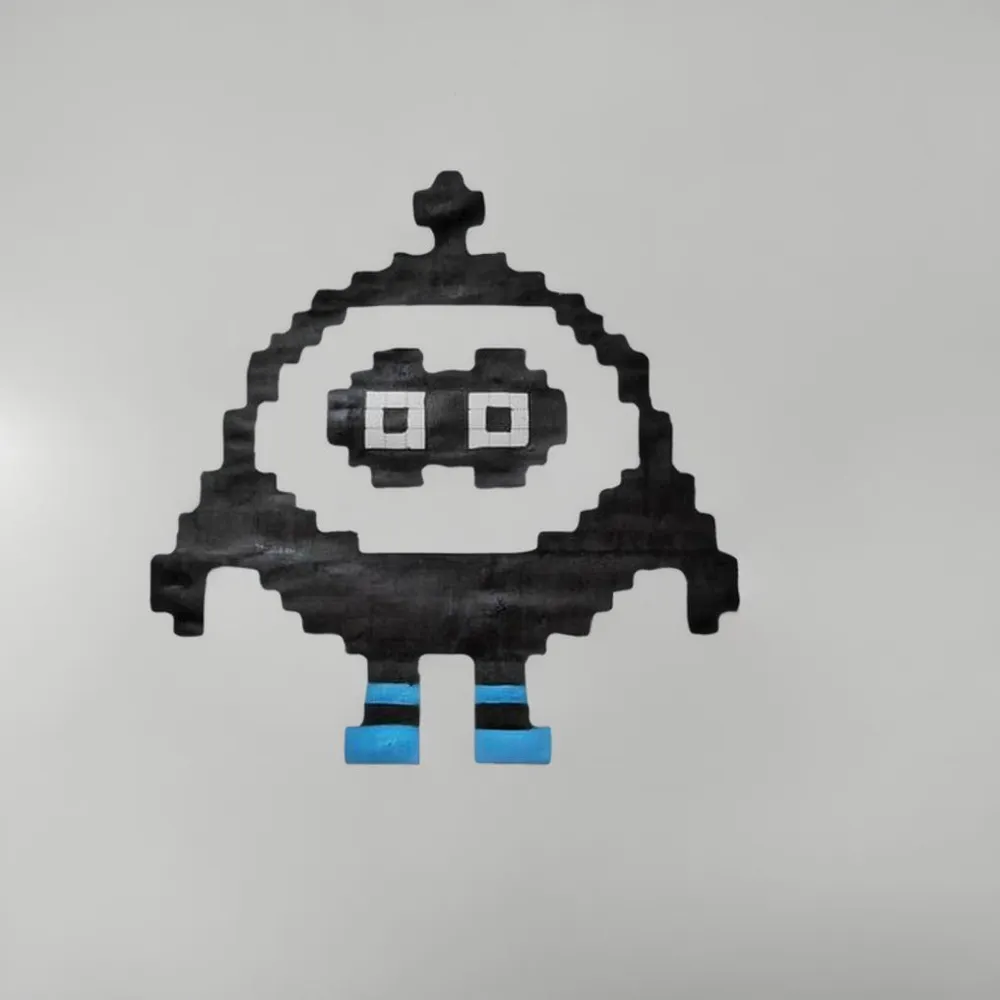 Eggy Party Little Black Pixel Art Puzzle 12cm Edition by liudongying ...
