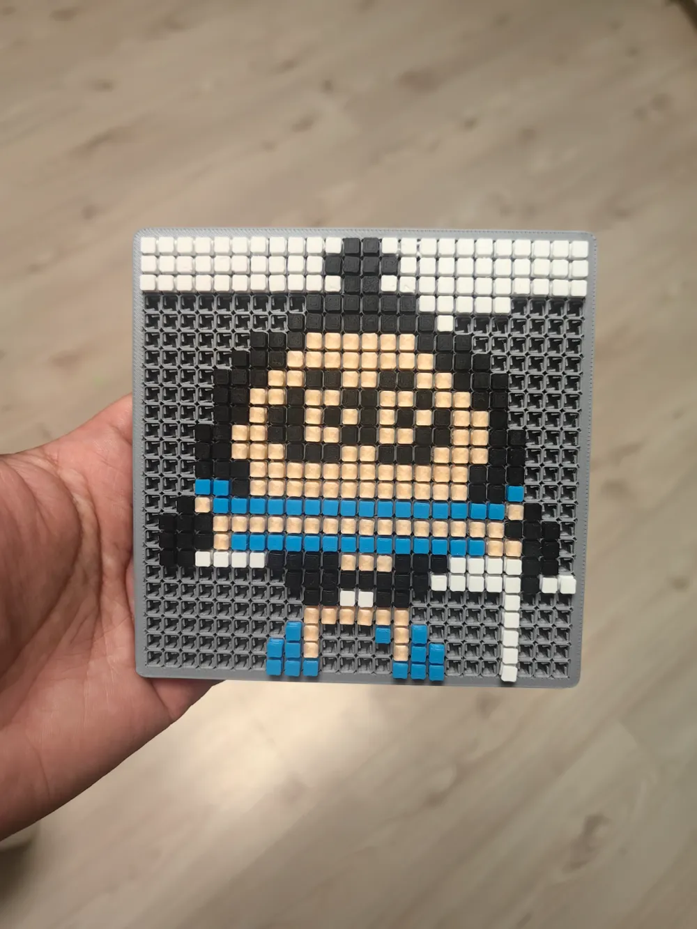 Eggy Party Little Black Pixel Art Puzzle 12cm Edition by liudongying ...