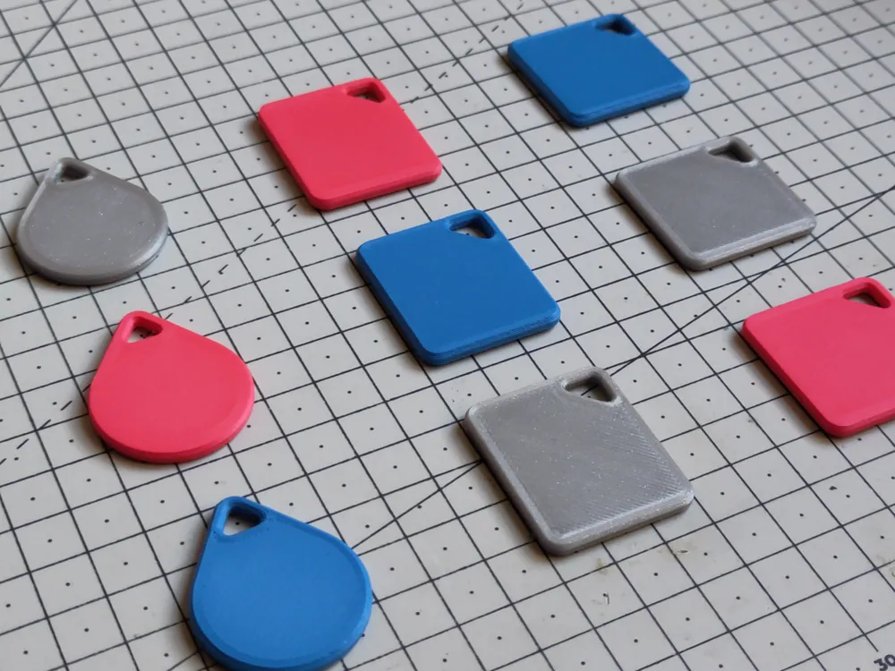 NFC Tag Keychains - Free 3D Print Model - MakerWorld