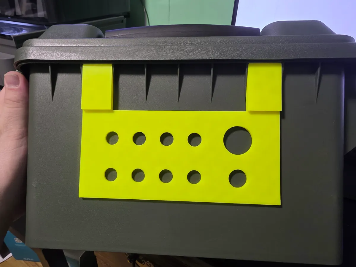 50 cal ammocan pixel controller template - Free 3D Print Model - MakerWorld