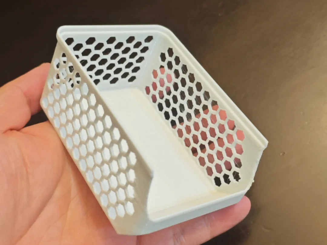 Stackable Hollowed-Out Space-Saving Interlocking Storage Boxes 60x90x40 Scalable Desktop Storage ...