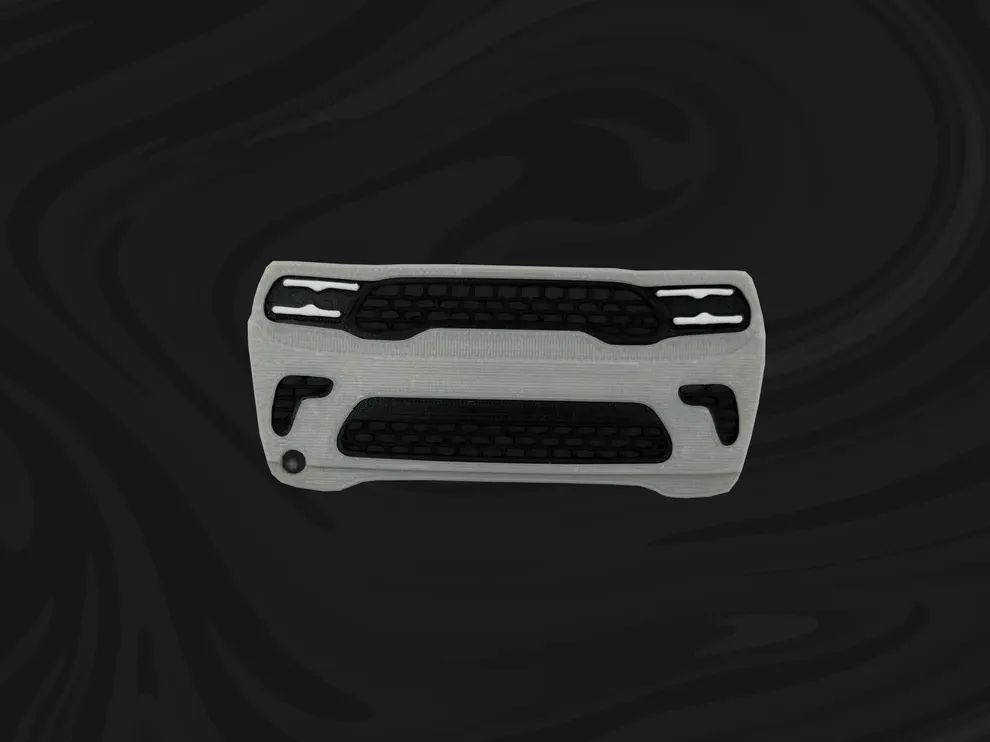 DODGE DURANGO Keychain (Customizable) - Free 3D Print Model - MakerWorld