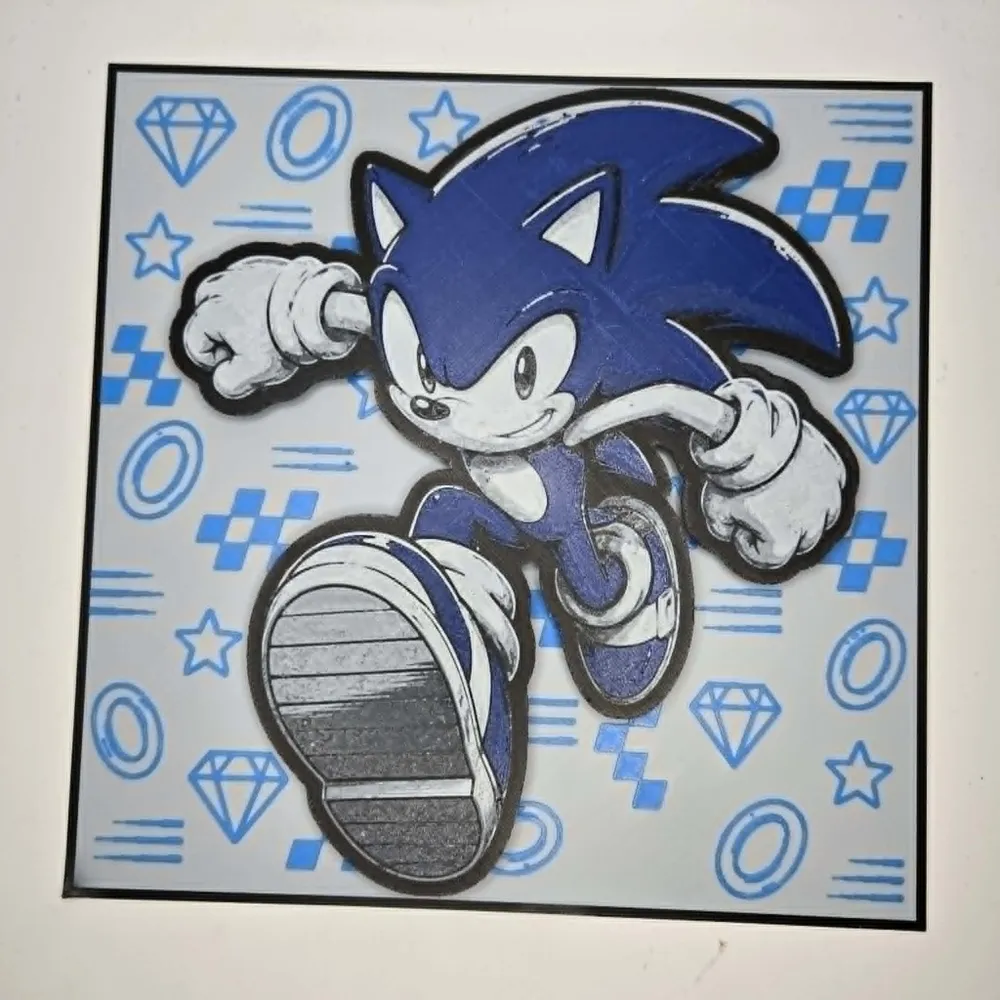 Sonic the Hedgehog Shadowforge – Kostenloses 3D-Druckmodell – MakerWorld