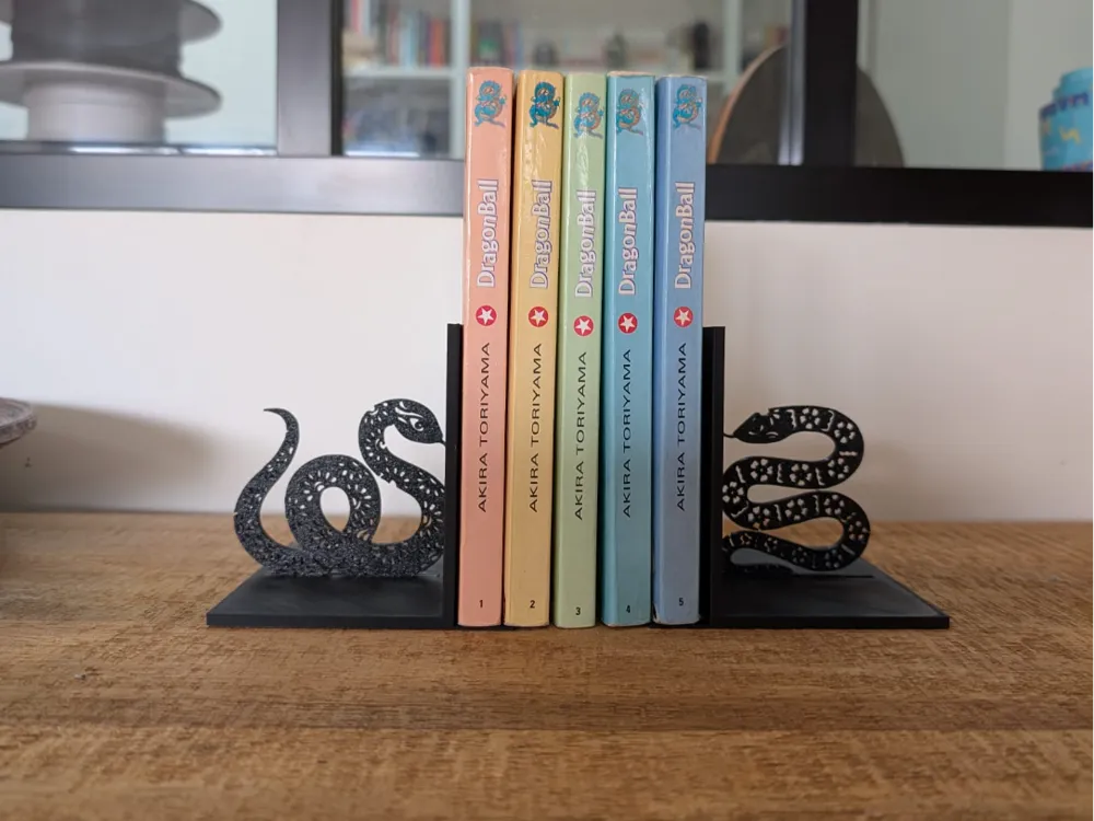 Snake Modular Bookends by kavaliero - MakerWorld