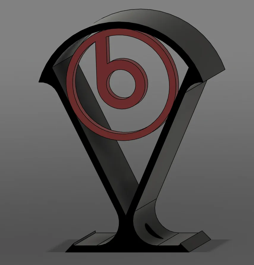 Headset stand, beats by MakeCents 3dp - MakerWorld