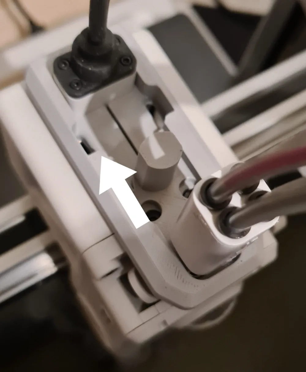 Filament hub quick release (A1, A1 mini) Remixed by bcSys MakerWorld ...