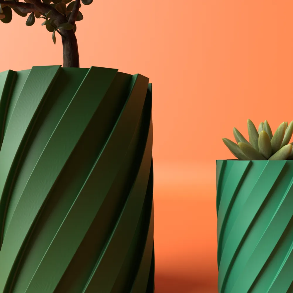 Twisted Planter by BRB Project - MakerWorld