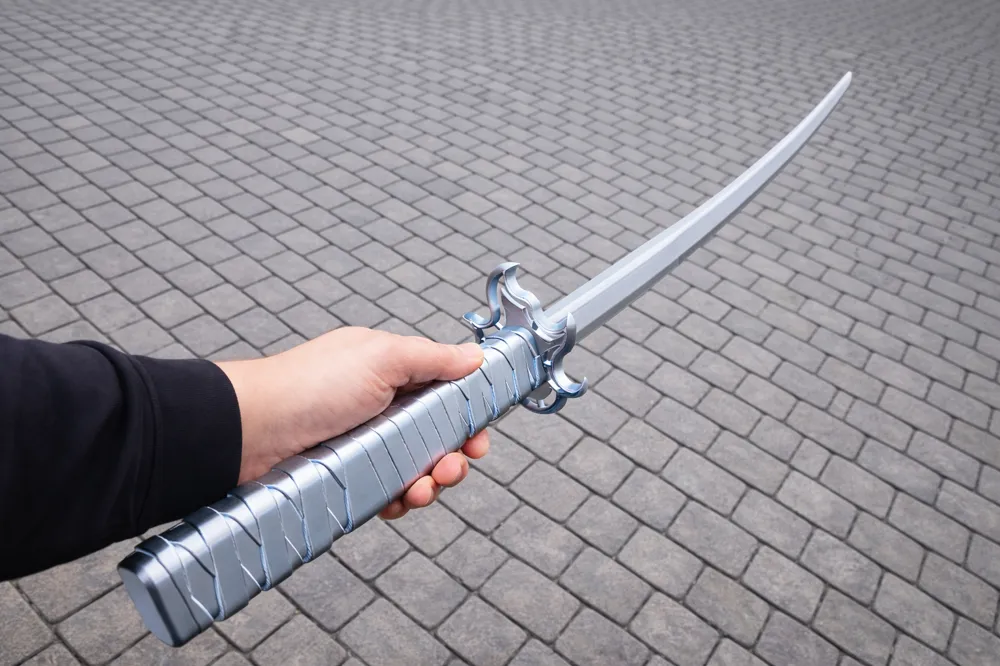 Katana Demon Slayer – Tanjiro Kamado Long - Free 3D Print Model ...