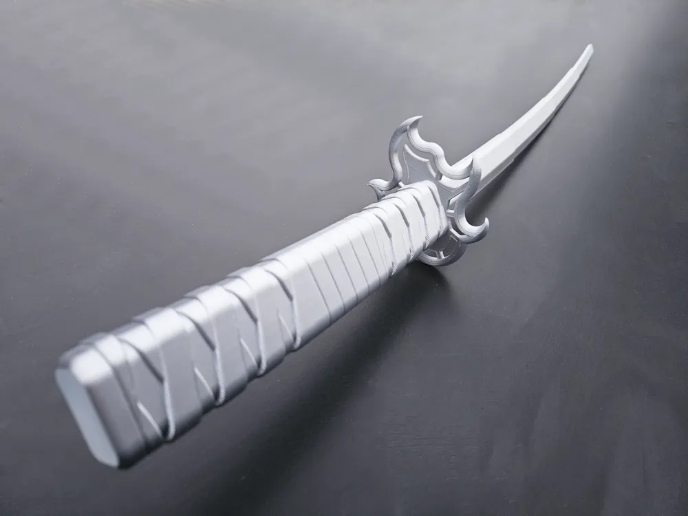 Katana Demon Slayer – Tanjiro Kamado Long - Free 3D Print Model ...