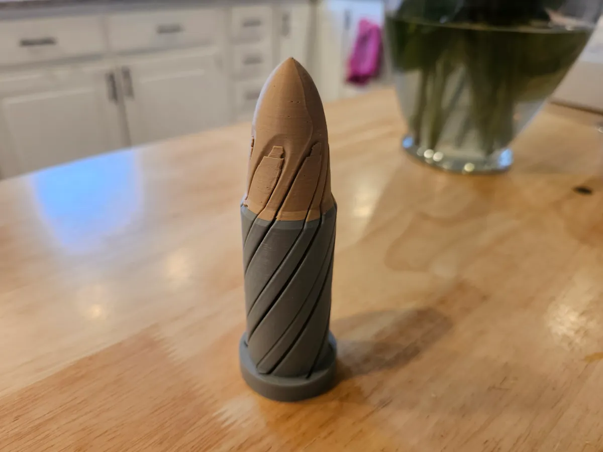 Heavy Bullet Vortex Figdet - Free 3D Print Model - MakerWorld