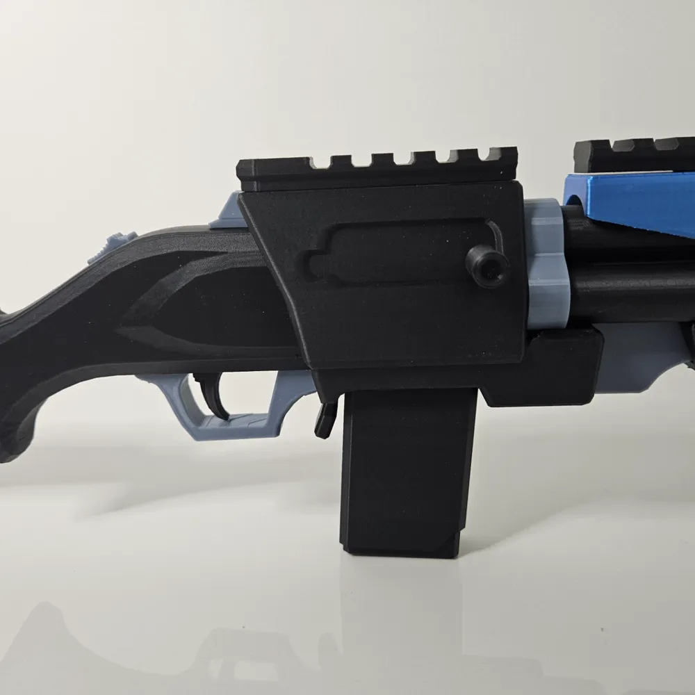 Fortnite Gatekeeper Shotgun Model Glue Assembly - Free 3D Print Model ...