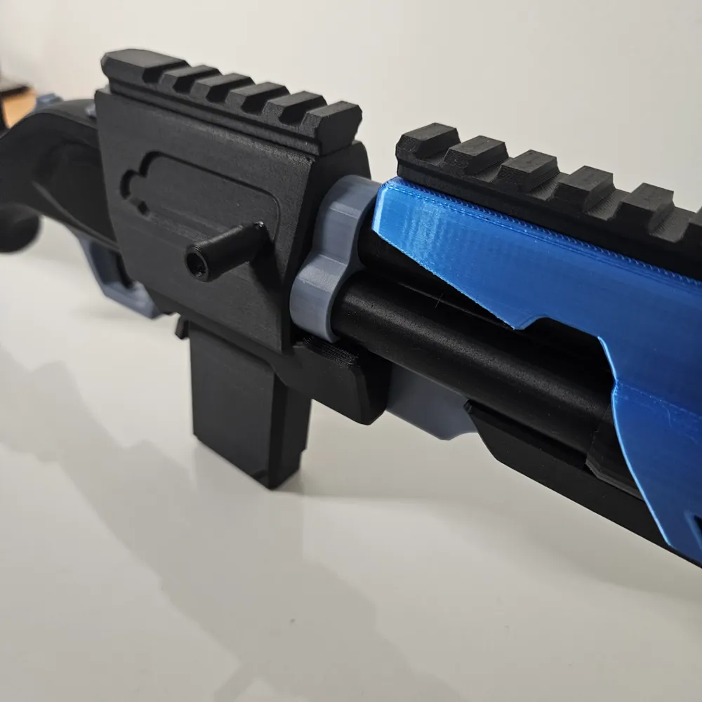 Fortnite Gatekeeper Shotgun Model Glue Assembly - Free 3D Print Model ...