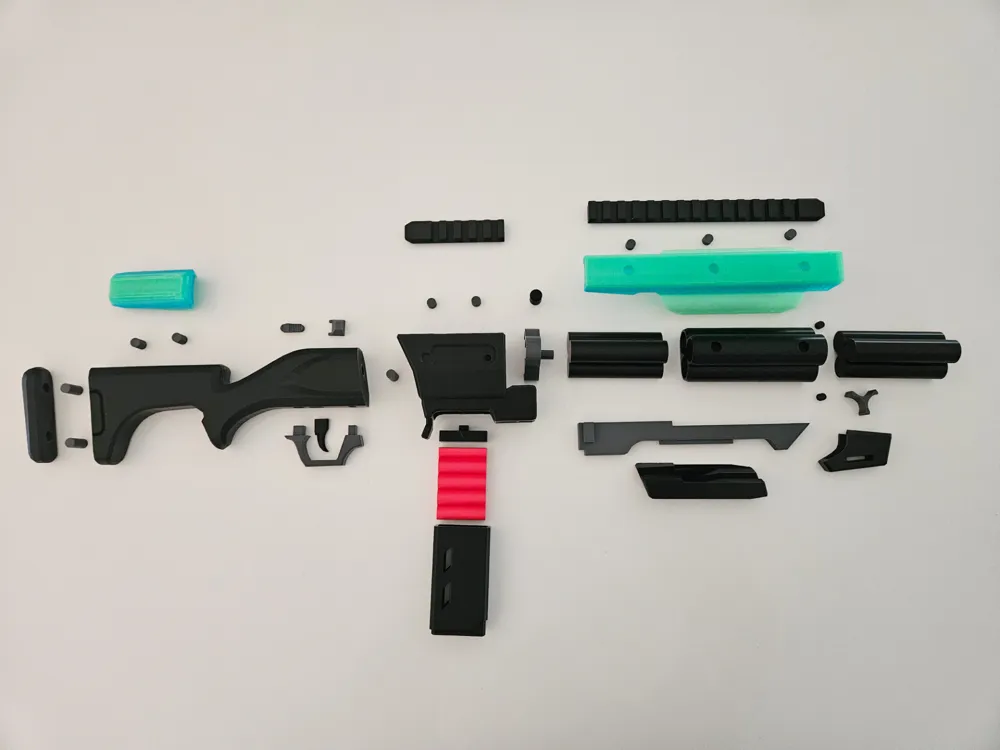 Fortnite Gatekeeper Shotgun Model Glue Assembly by PerfectPrince ...