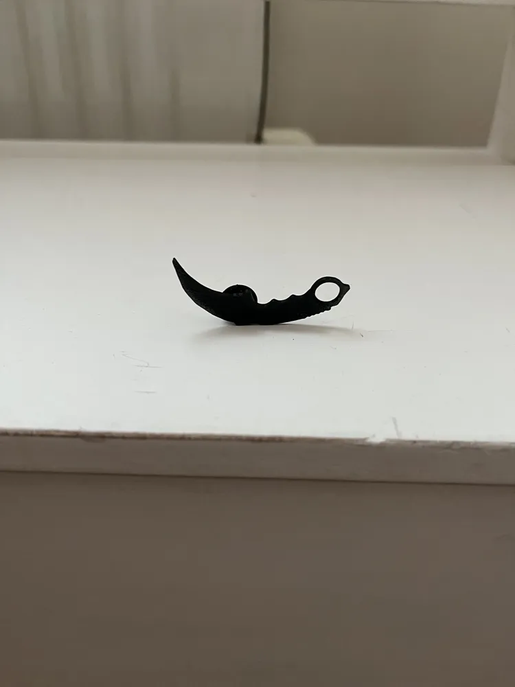 Crocs karambit knife charm! by Ahak MakerWorld: Download Free 3D Models