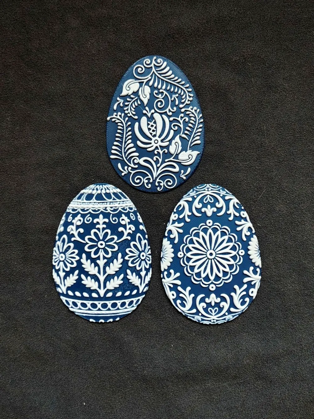 Easter Egg set [blue] HueForge by fD.667 - MakerWorld