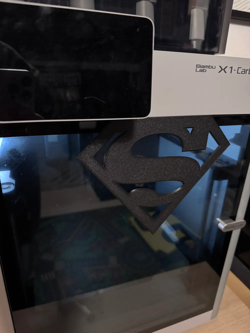 Superman Logo - Door decor series by Ossibotreal - MakerWorld