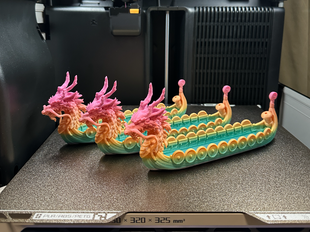 Barco dragón, Festival del Bote del Dragón Remezclado por 创意 3DMakerWorld: Descarga Modelos 3D ...