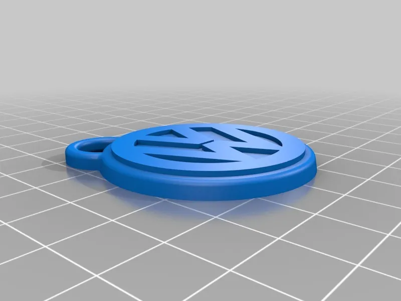 VW Keychain by StepanK - MakerWorld