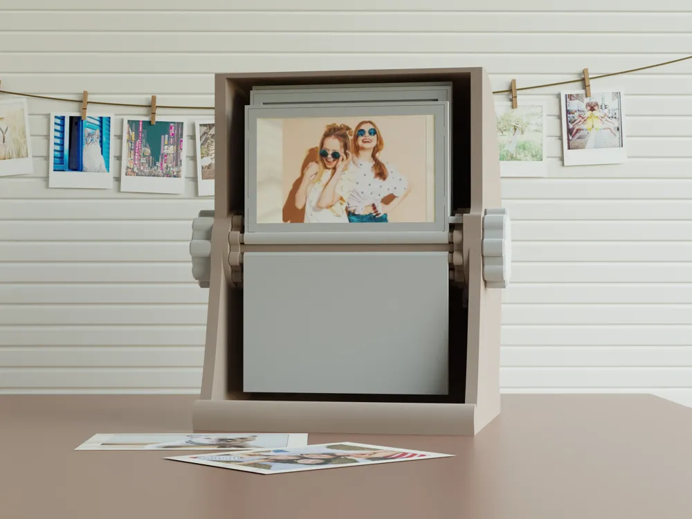 Instax Mini Photo Rolodex by YETI 3design MakerWorld: Download Free 3D ...