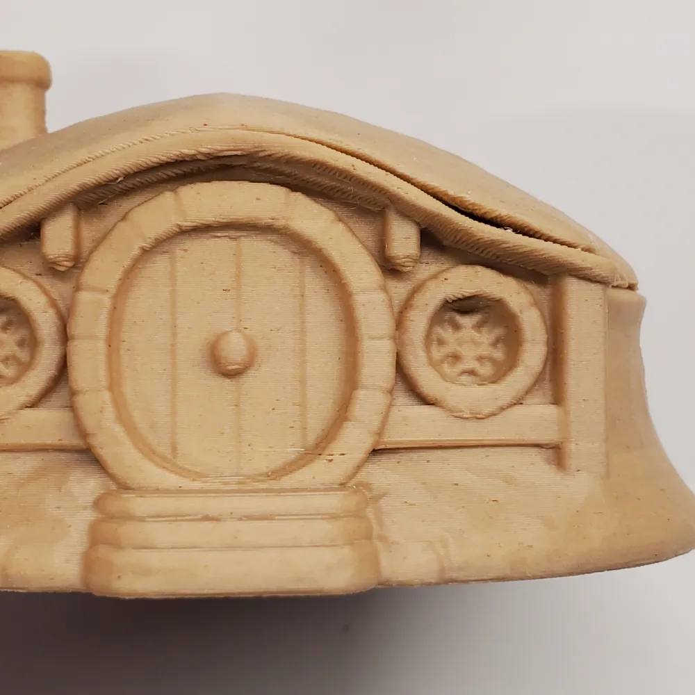 Hobbit House Box with Removable Roof - Free 3D Print Model - MakerWorld