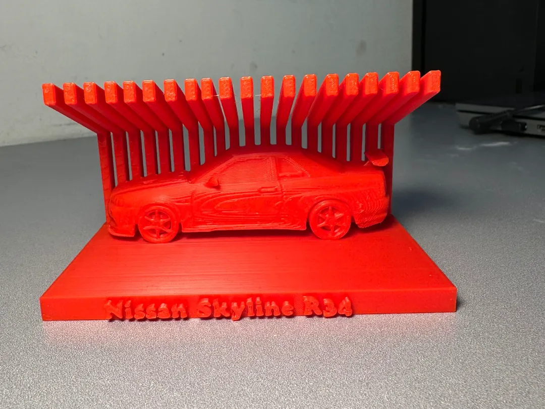 Modelo de exhibición Nissan GT-R Skyline R34 - Modelo de impresión 3D ...