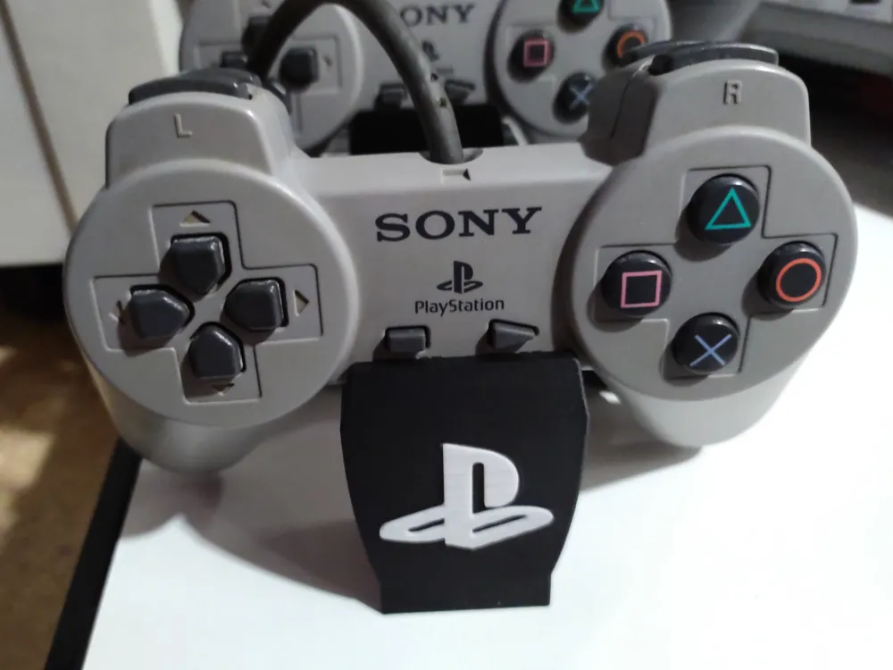 PS1 controller stand - Free 3D Print Model - MakerWorld