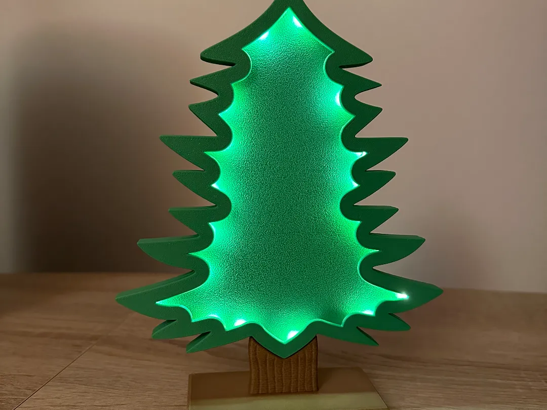Christmas tree, optional with lighting by FPV forever MakerWorld ...