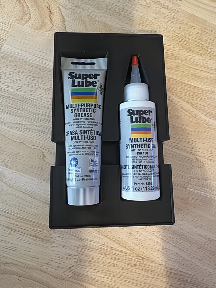 Gridfinity Super Lube Oil and Grease Holder Remixed by Noahs Print Lab ...