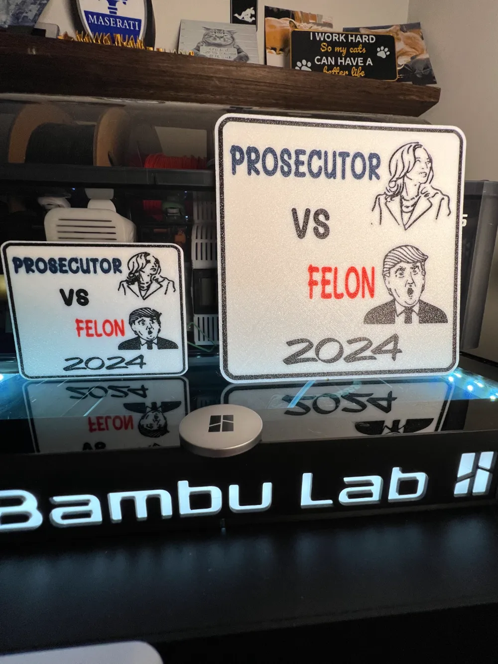 Prosecutor VS Felon 2024 by 3Dprinting4fun - MakerWorld