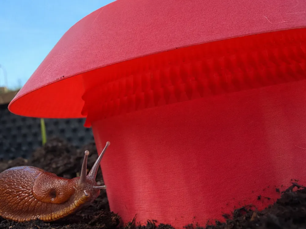 Snail protection ring for plants - Free 3D Print Model - MakerWorld