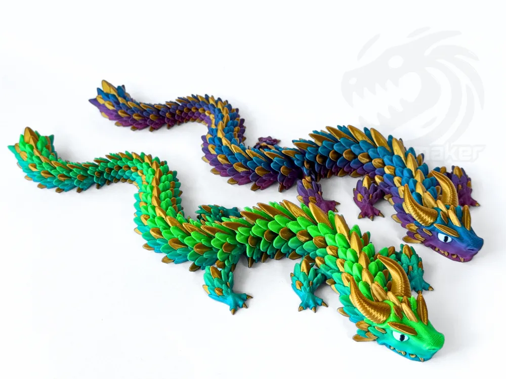 Zephyros - Articulated Dragon (Full-Size) - Free 3D Print Model ...
