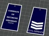 SCDF Sergent Rank Keychain - Free 3D Print Model - MakerWorld