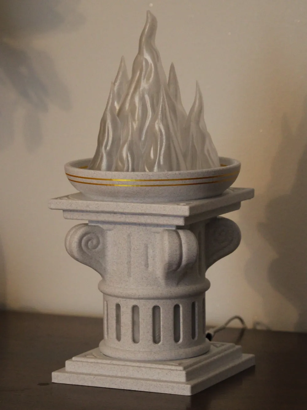 Greek Torch Lamp by SimoLab3D MakerWorld: Download Free 3D Models