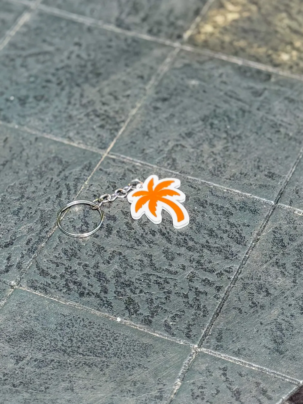 Palm Tree Keychain – 2 Color FDM Print - Free 3D Print Model - MakerWorld