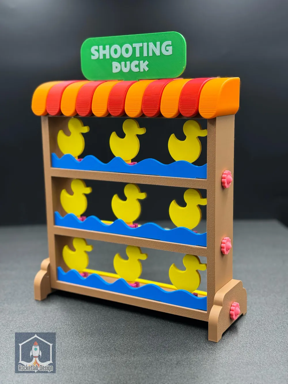 Shooting Duck Hunter Target Game – Nerf Blasters! - Free 3D Print Model ...