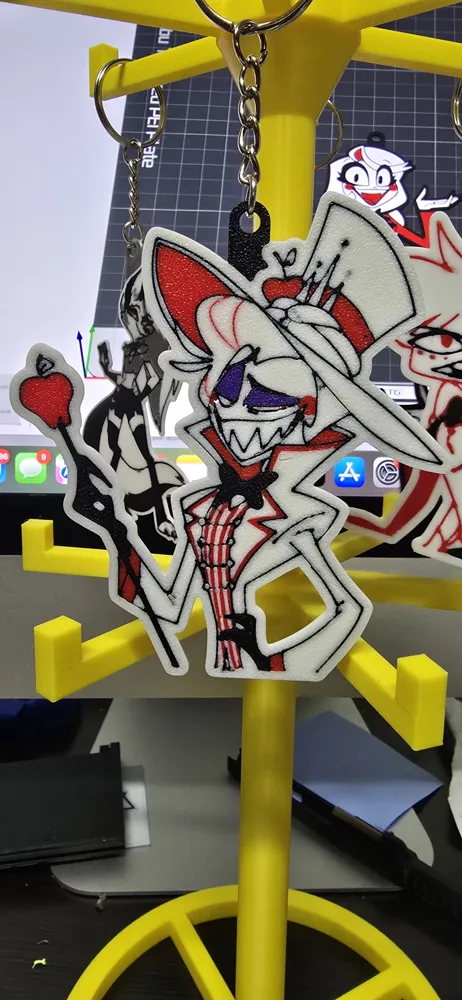 Lucifer Morningstar keychain by Carmichael MakerWorld: Download Free 3D ...