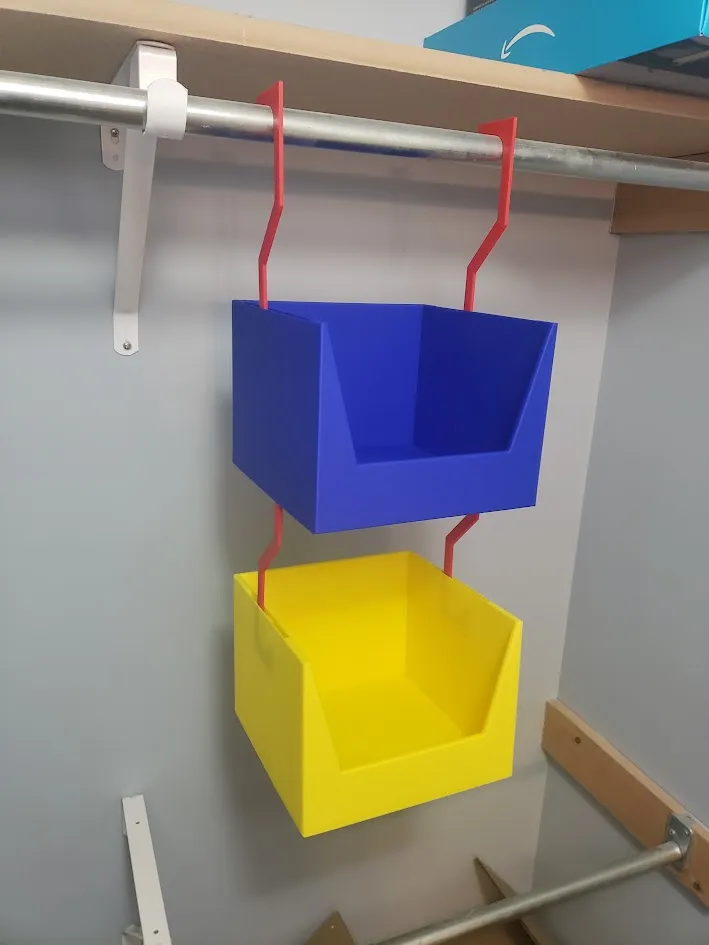 Chainable Hanging Closet Boxes by Erk - MakerWorld
