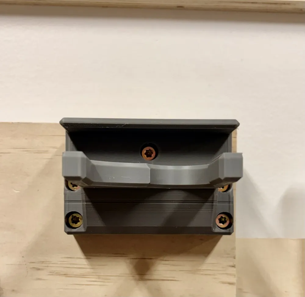 Makita trim router plunge base wall mount storage - Free 3D Print Model ...
