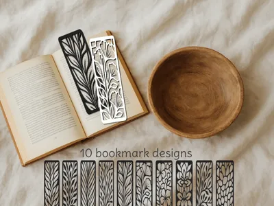 3d printed bookmarks - MakerWorld