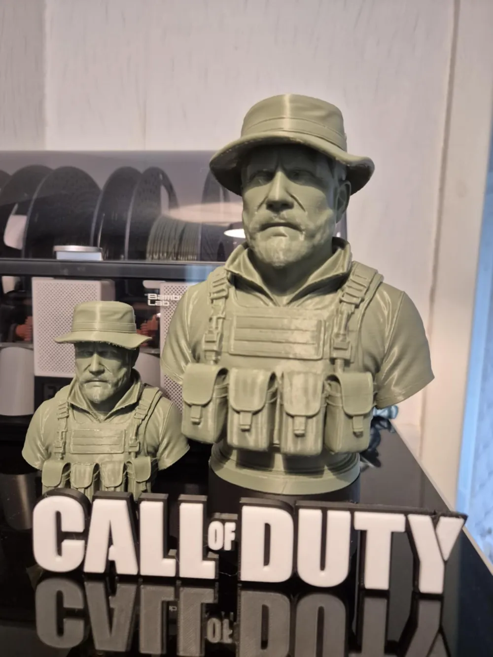 Call of Duty - Captain Price bust - Free 3D Print Model - MakerWorld