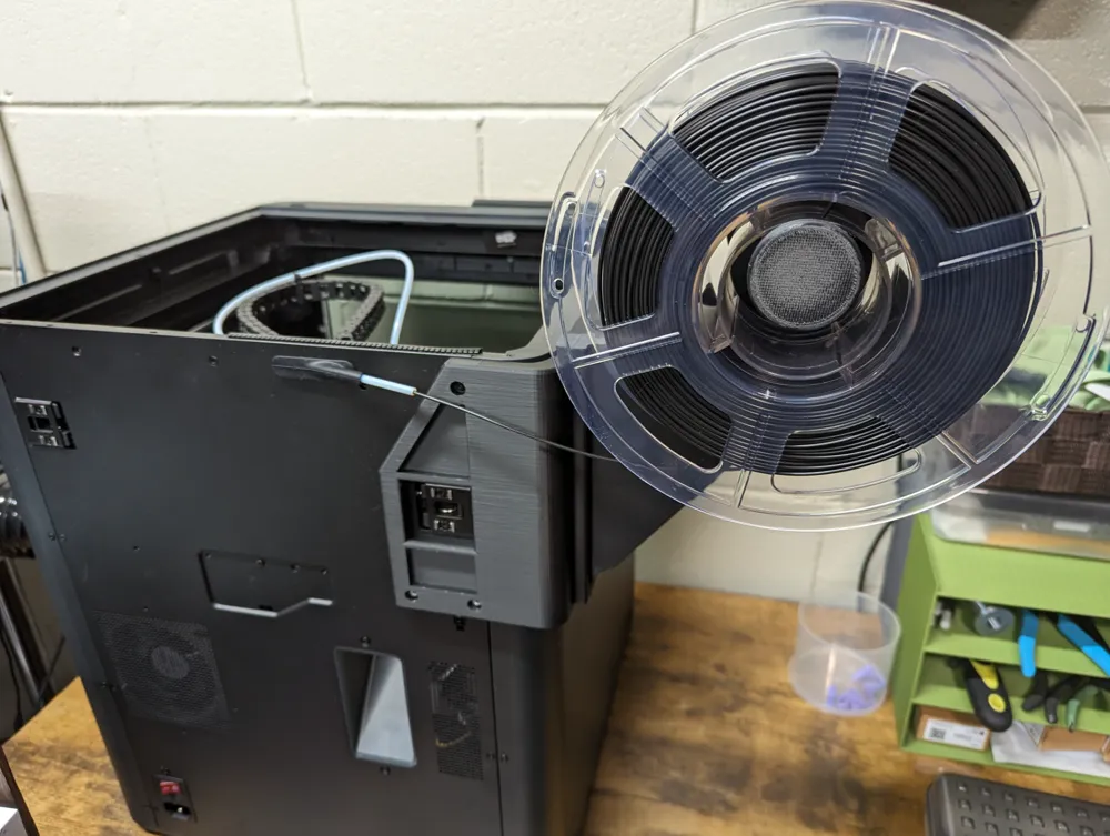 Easy filament spool roller for Bambu Lab P1P, P1S and X1 printers ...