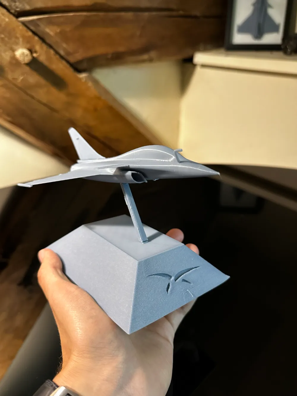 Rafale and support by Perinhoo MakerWorld: Download Free 3D Models