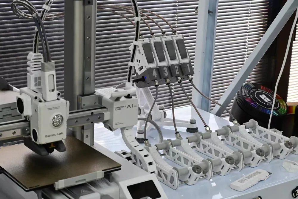 [Updated drag-reduced version] Modular Open Spool Roller Rack (Front-in ...