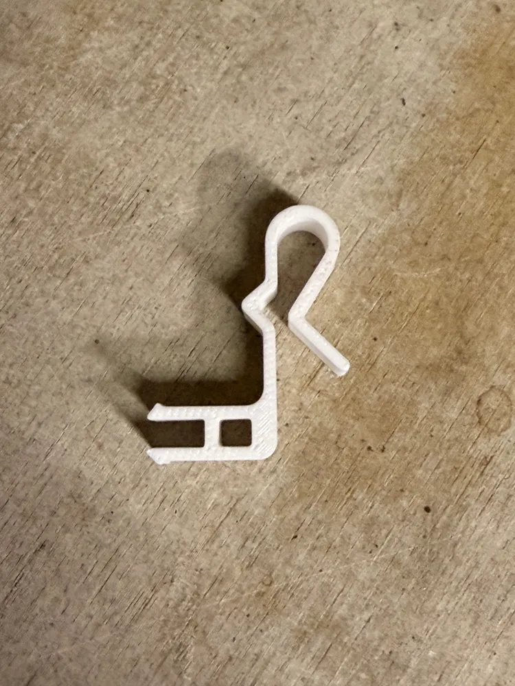 Universal Window Blind Valance Clip - Free 3D Print Model - MakerWorld