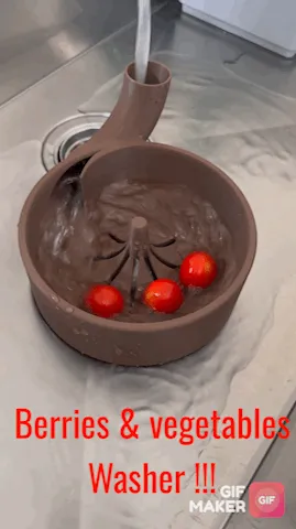 Hydrobowl Fruit Washer "BEST VERSION'' by the glizzy MakerWorld ...