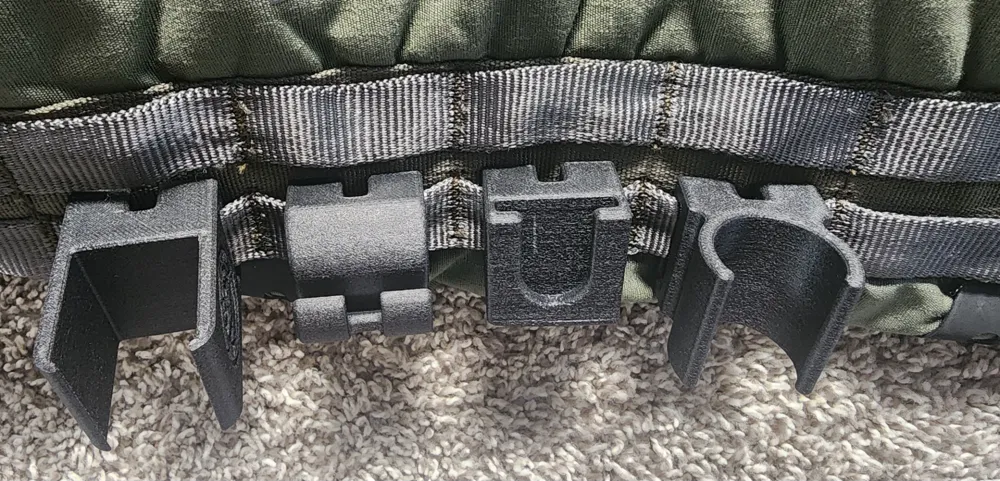 New Saddle hunting Attachment Molle style - Free 3D Print Model ...