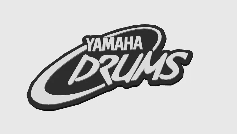 yamaha drum logo by bruce wayne - MakerWorld