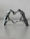 Skeleton Hands Heart – Gothic Love Sculpture - Free 3D Print Model ...